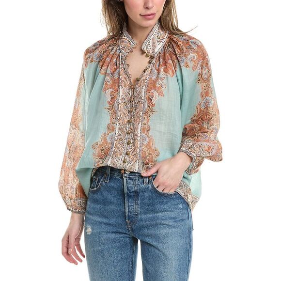 Zimmermann | Tops | Zimmerman Blouse | Poshmark